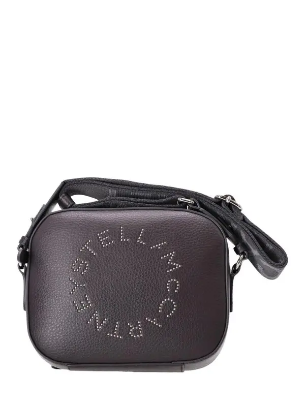 Stella McCartney Logo Camera Crossbody Bag - Gray Darkness
