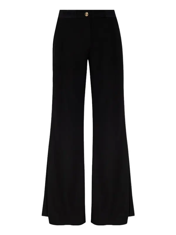 Versace Flared Trousers - Black