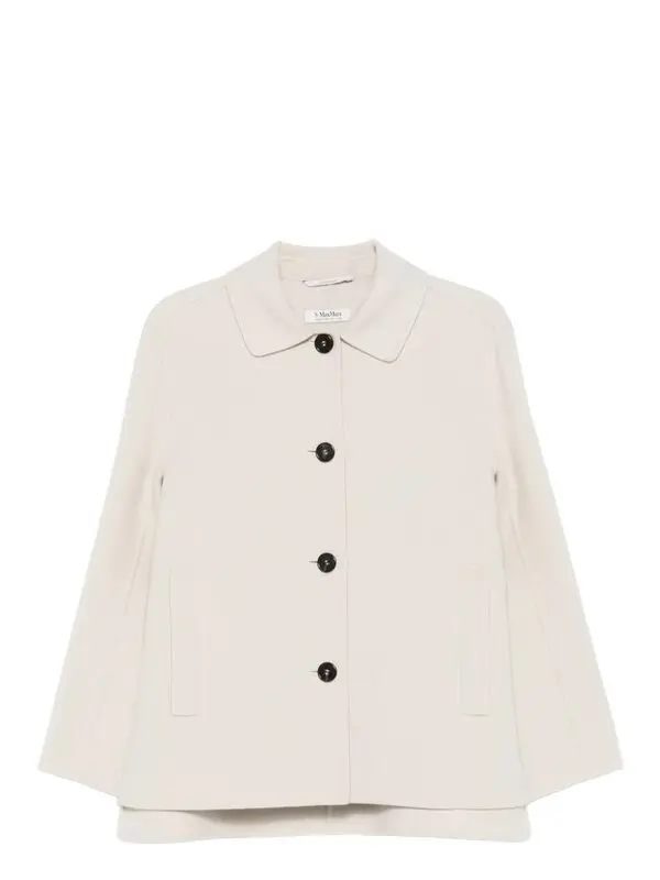 Max Mara Long Sleeve Single-breasted Jacket - Pink