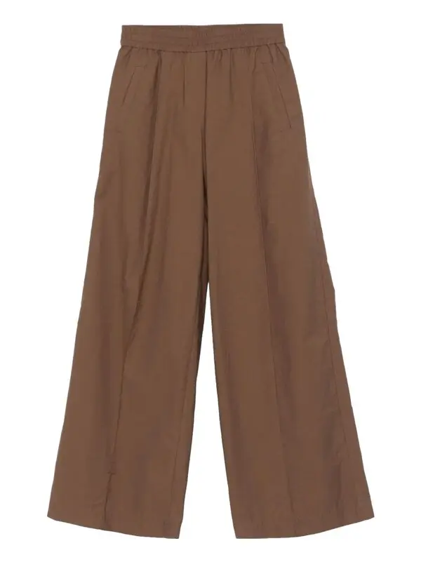 Brunello Cucinelli Pleated Wide-leg Trousers - Green