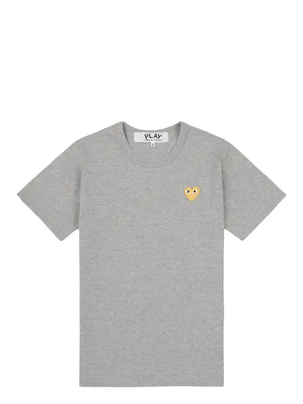 Play Comme Des Garcon Short-sleeved T-shirt - Gray