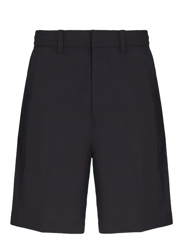 Emporio Armani Bermuda Shorts - Navy Blue