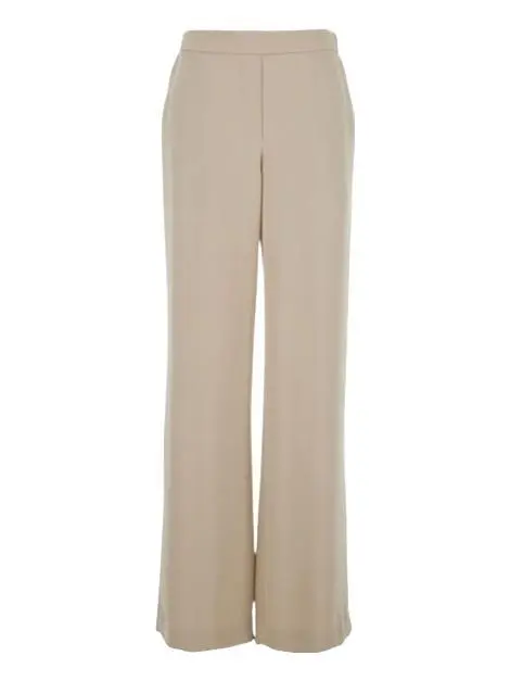 P.a.r.o.s.h Wide Leg Trousers - Nude