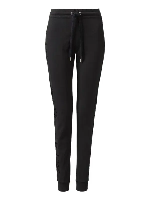 EA7 Logo Sweatpants - Black