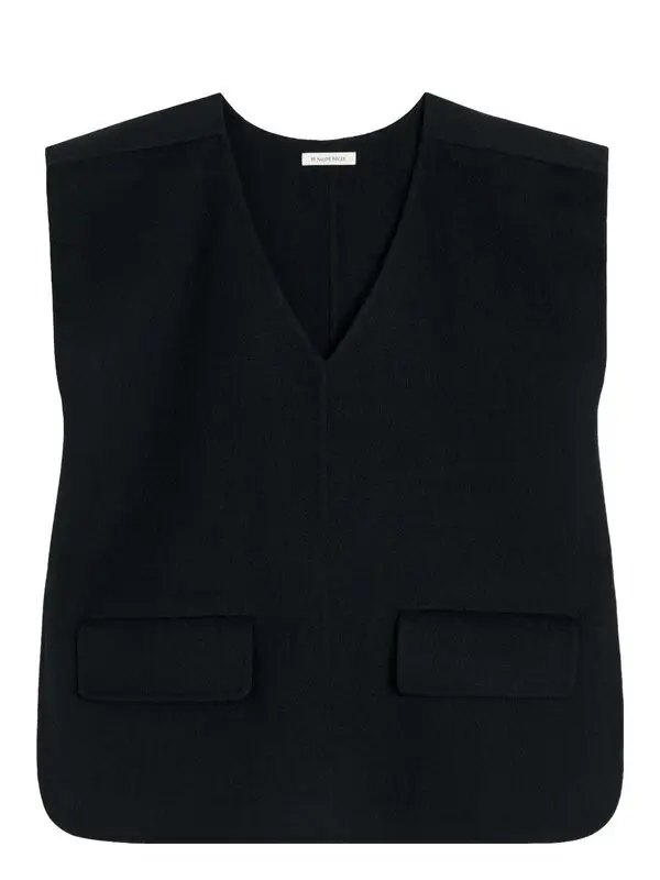 BY MALENE BIRGER Cilia Knitted Vest - Black