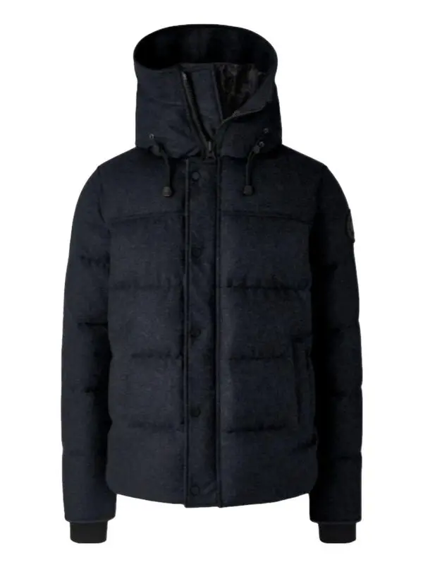 Canada Goose Macmillan Hooded Down Parka - Atlantic Navy Color Mixed