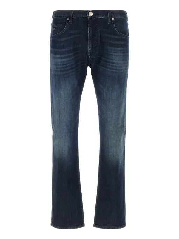Emporio Armani Straight Leg Jeans - Black