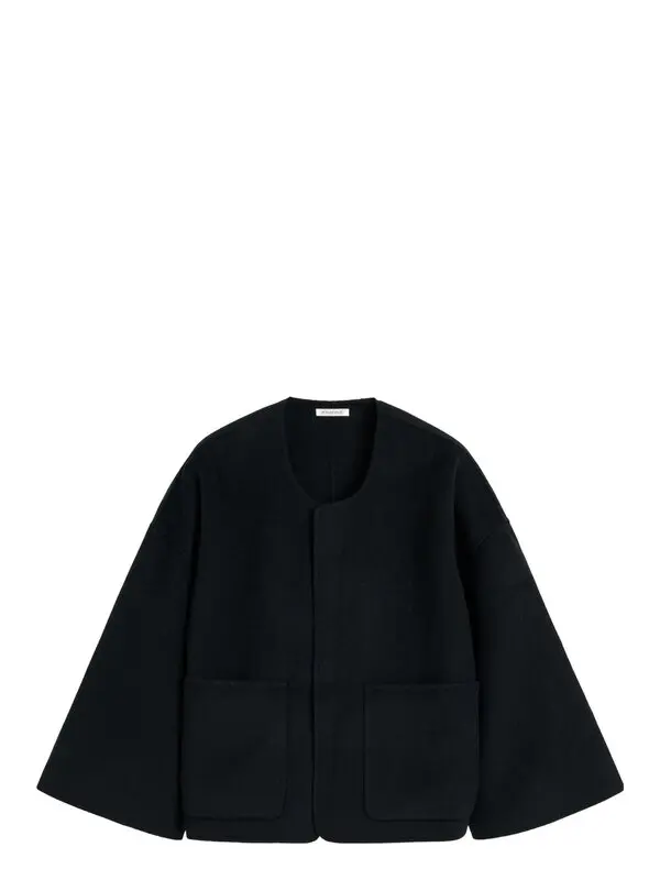 BY MALENE BIRGER Jacquie" Wool Jacket - Black