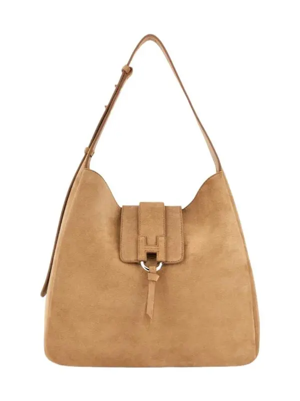 Hogan Trend Hobo Bag - Beige
