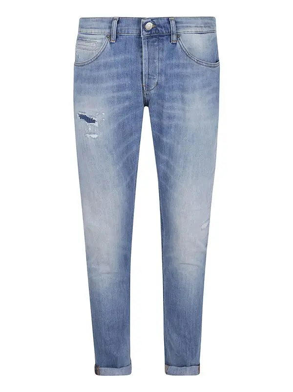 DONDUP Pocket Denim Trousers - Blue