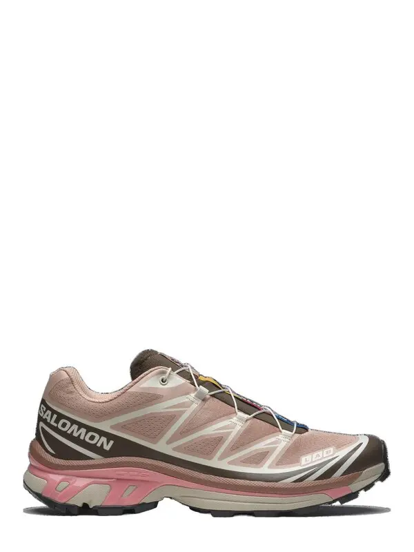 SALOMON Xt-6 Low Top Sneakers - Mahogany Rose/clay Brown/flamingo Pink