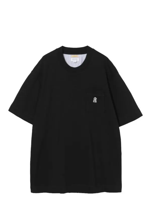Undercover Sunspel The Shepherd Embroidered Patch T-shirt - Black