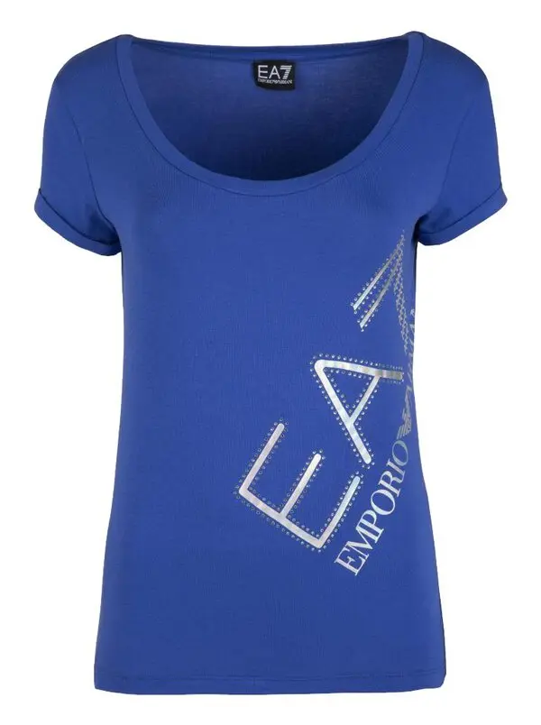 EA7 Short Sleeve T-shirt - Blue