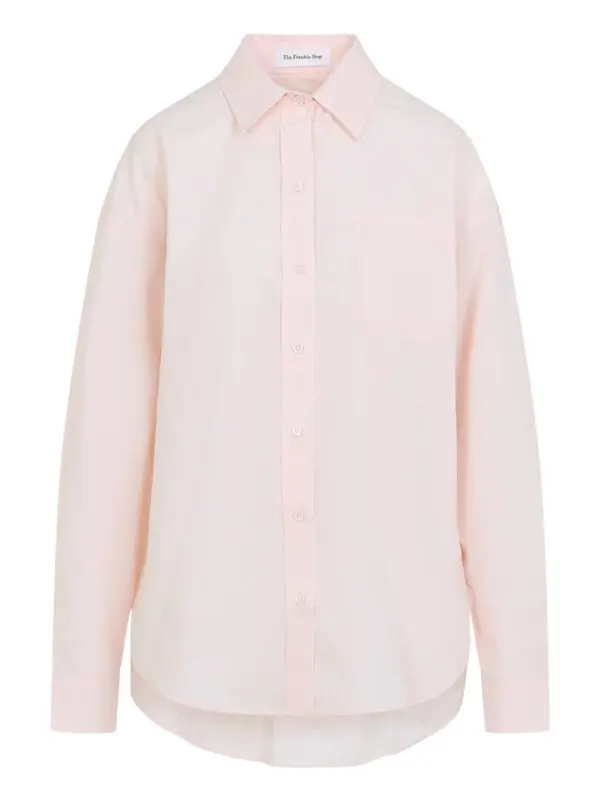 THE FRANKIE SHOP Ornella Button-up Shirt - Faded Pink