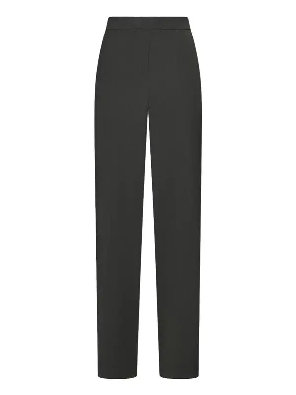 P.a.r.o.s.h Low-rise Tailored Wide-leg Trousers - Black