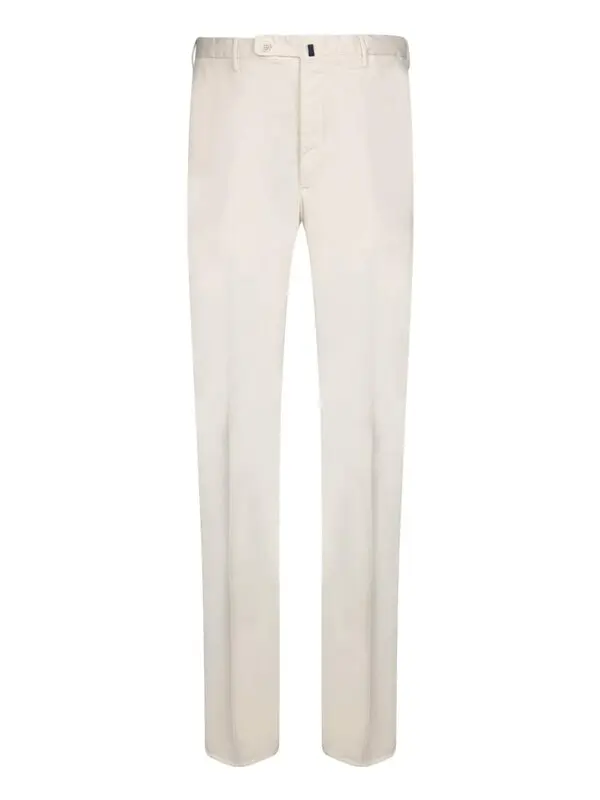 Incotex Pattern 39 Chino Trousers - White