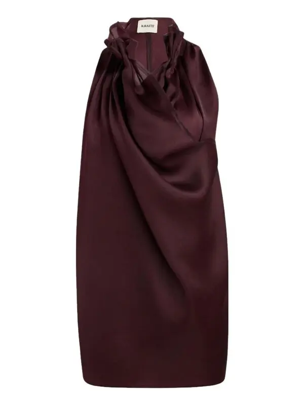 Khaite Meegan Ruffled Collar Top - No