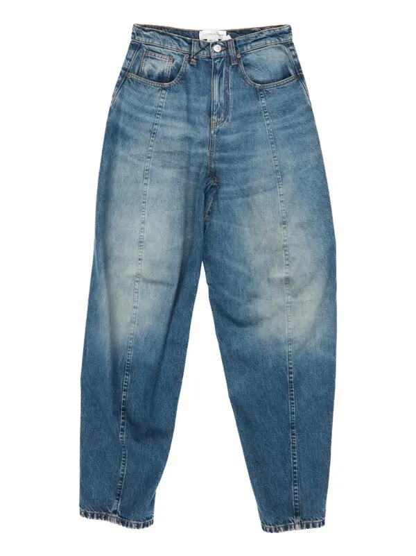 Victoria Beckham Panelled Jeans - Blue