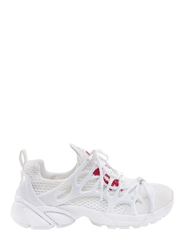 44 LABEL GROUP Symbiont Mesh Low-top Sneakers - White