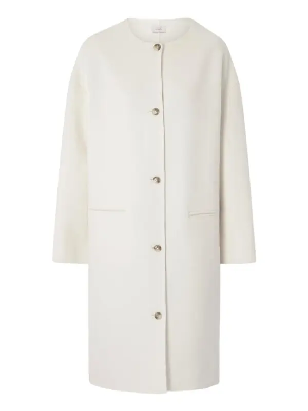 Loulou De Saison Long-sleeved Coat - White