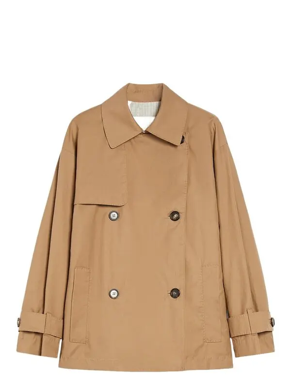 Max Mara Zeno Double-breasted Coat - Camel