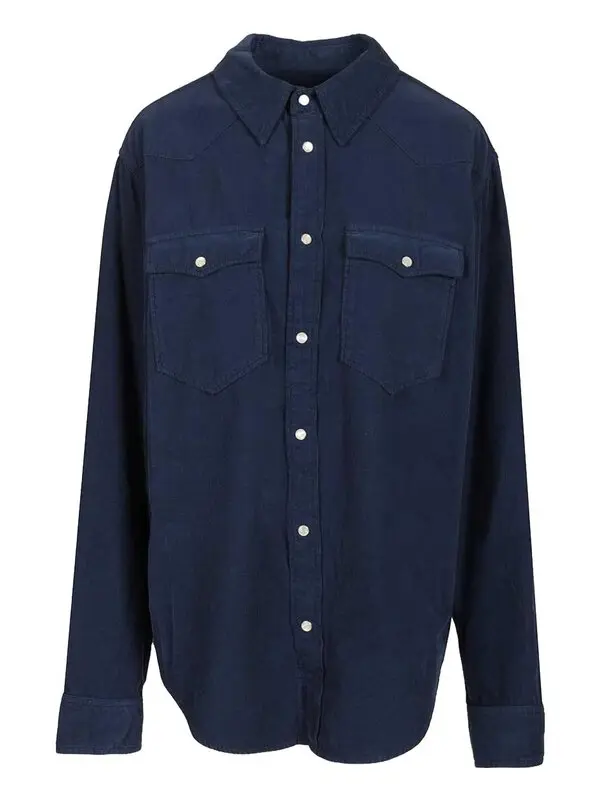 Isabel Marant Étoile Vasco Pocket Shirt - Black