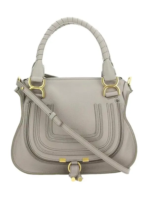 Chloé Marcie Small Tote Bag - Gray