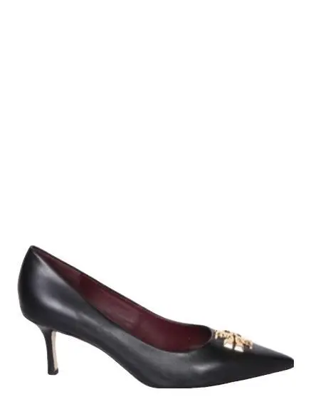 Tory Burch Eleanor Logo Plaque Pumps - Black