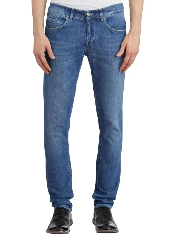 DONDUP Jeans With Belt Loops - Blue