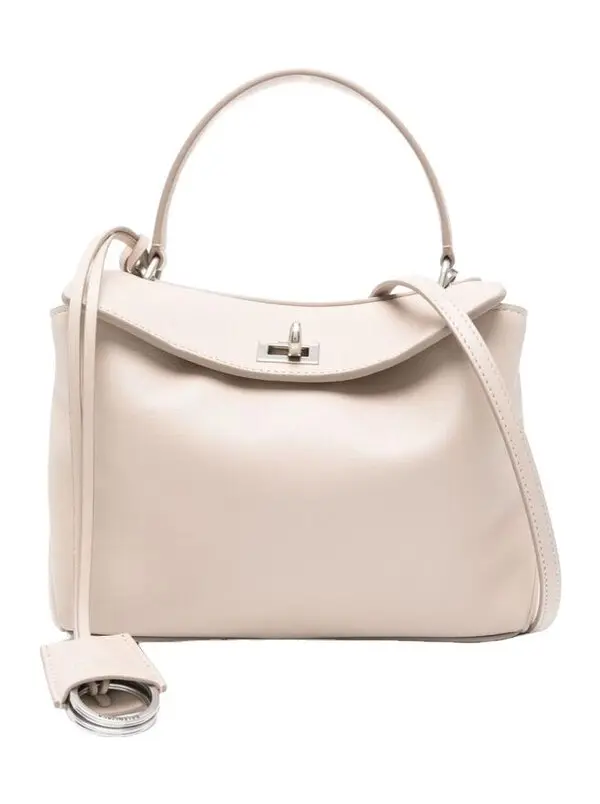 Balenciaga Rodeo Top Handle Mini Tote Bag - Nude