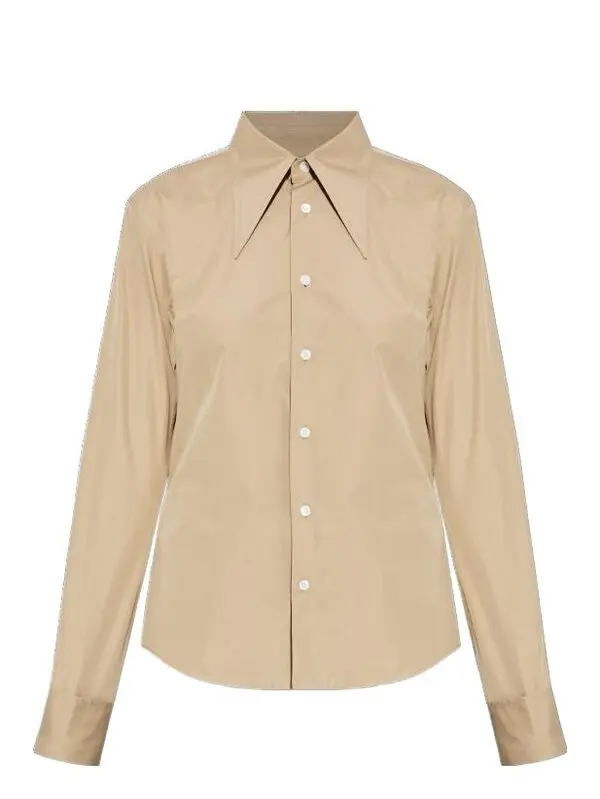 AMI Paris Long Sleeve Buttoned Shirt - No