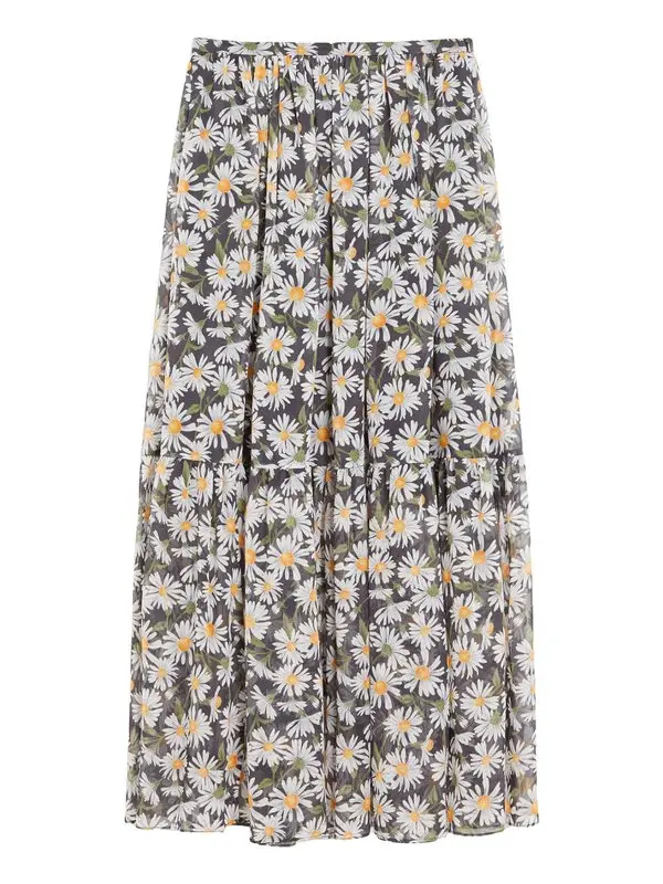 Max Mara Artello Maxi Skirt - Black