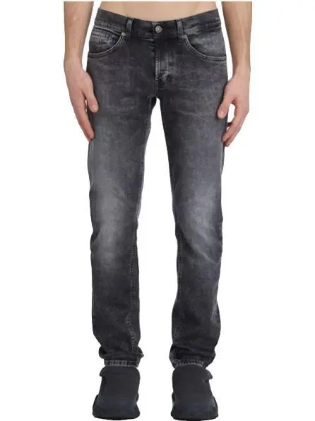 DONDUP Denim Trousers - Black