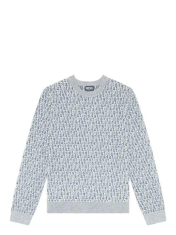 DIESEL® K-ronan Mon Jersey Pullover - White