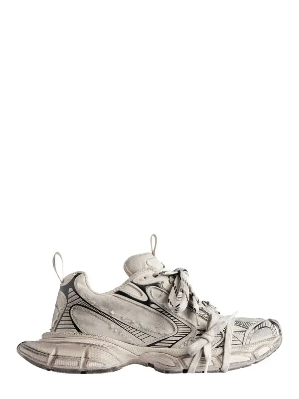 Balenciaga 3xl Worn-out Effect Sneakers - Beige