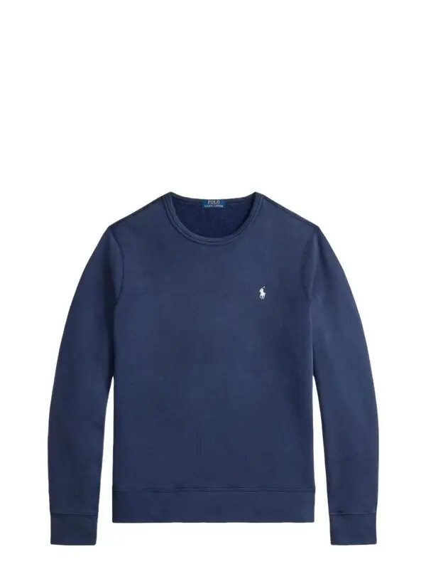 Polo Ralph Lauren Embroidered Logo Crewneck Sweatshirt - Navy
