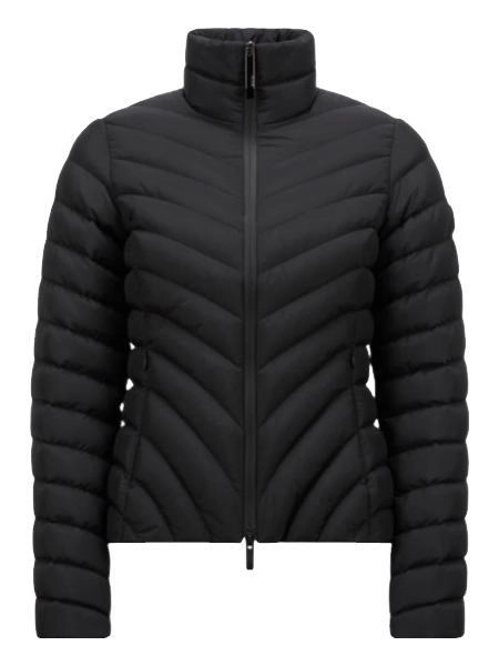 Moncler Grange Diagonal-quilted Short Down Jacket - No