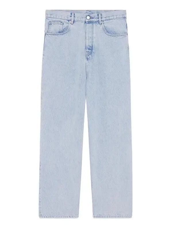 Drole De Monsieur Baggy Straight-leg Jeans - Light Blue
