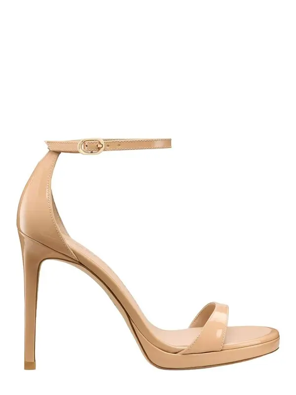 STUART WEITZMAN Nudist Platform Stiletto Sandals - Drab