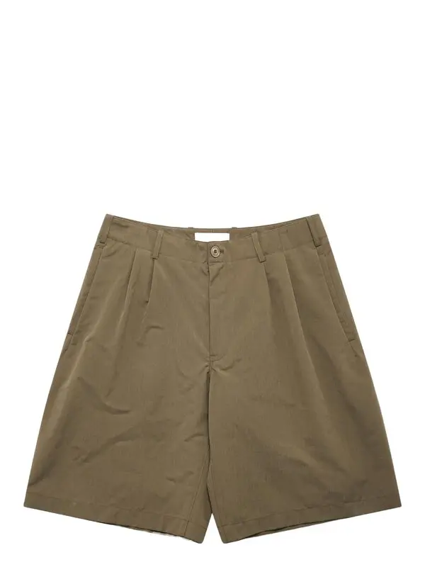 Our Legacy Pleated Tailored Shorts - Brown