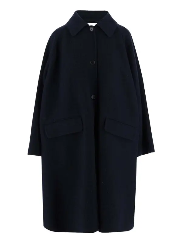 THE ROW Long-sleeved Coat - Black