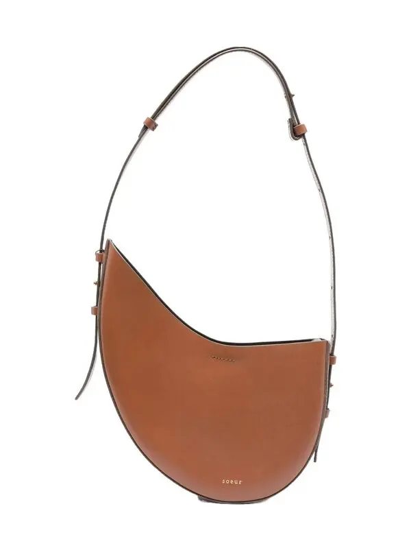 Soeur Adjustable Shoulder Bag - Brown