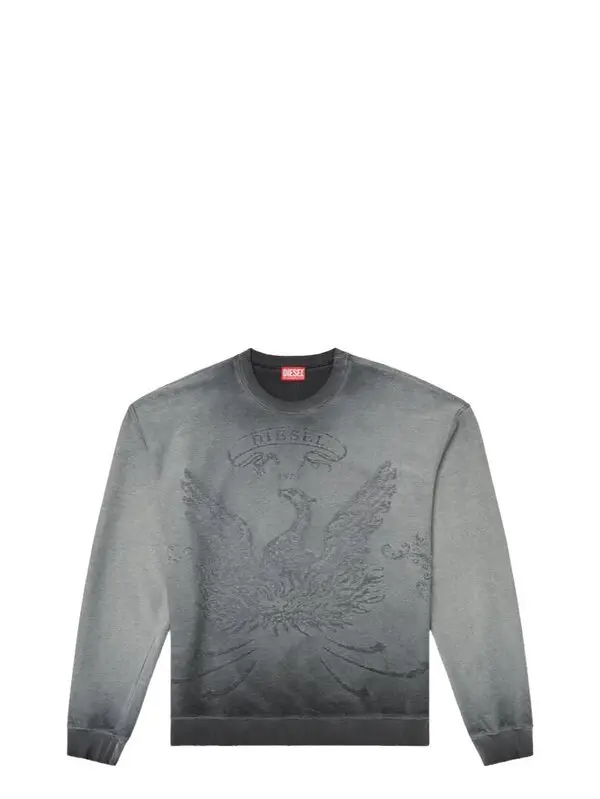 DIESEL® S-aron Crewneck Sweatshirt - Grey