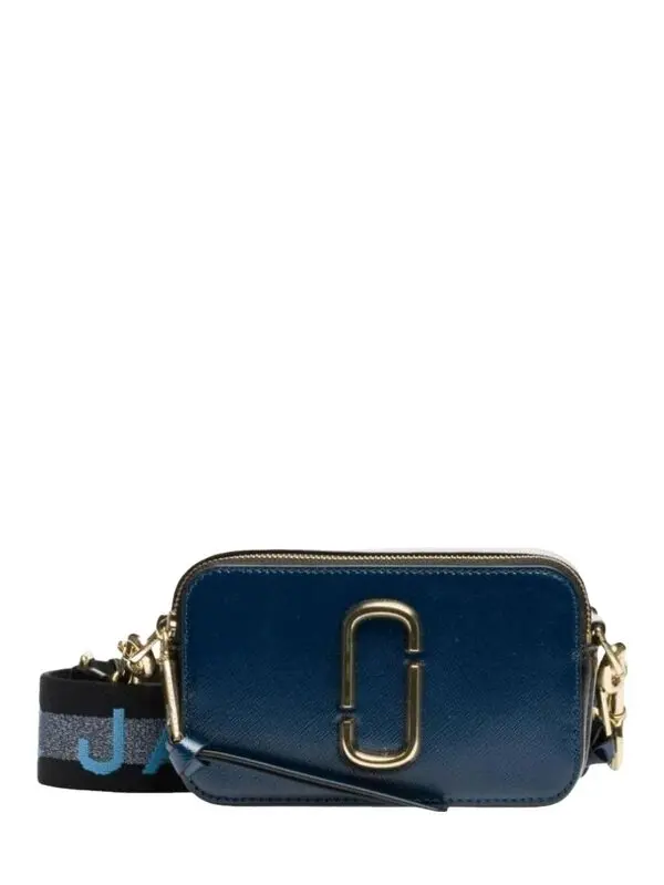 Marc Jacobs Logo Strap Snapshot Crossbody Bag - Blue