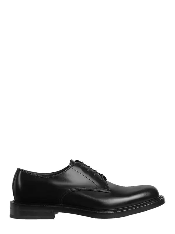 Gucci Lace-up Leather Shoes - Black