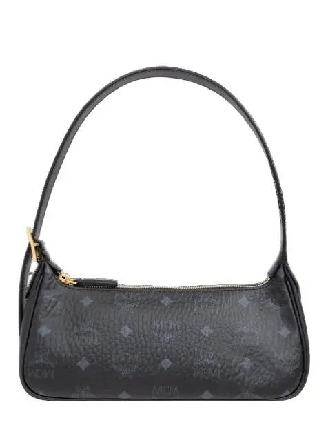 Mcm Aren Vi Small Shoulder Bag - Black