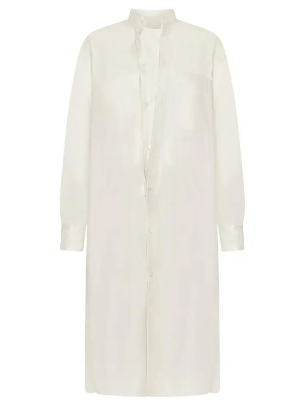 LEMAIRE Officer Collar Shirt Dress - No