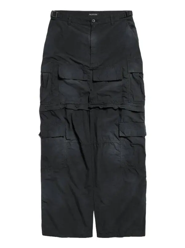 Balenciaga Maxi Cargo Pants - Black