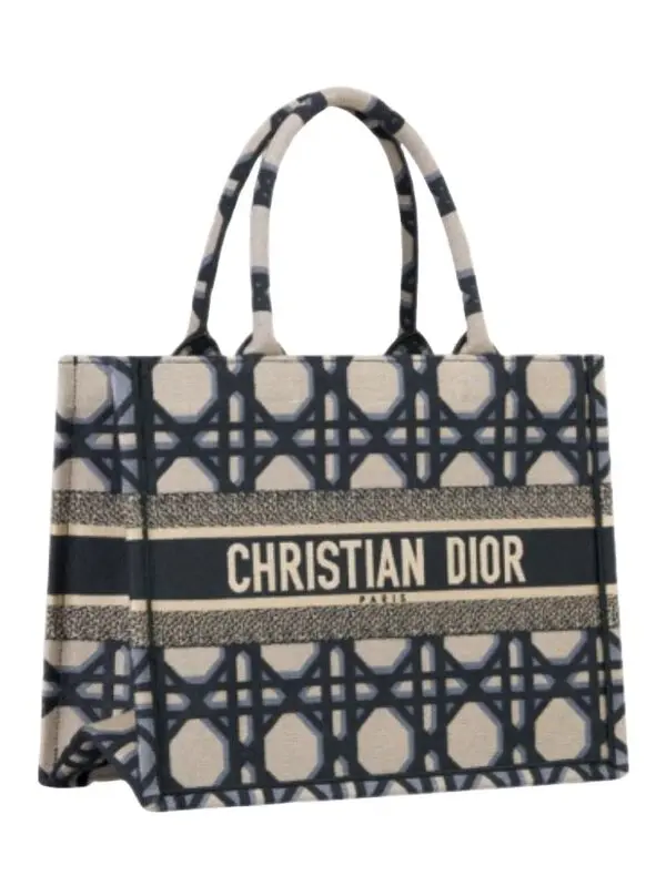 Dior Medium Book Tote - Gray