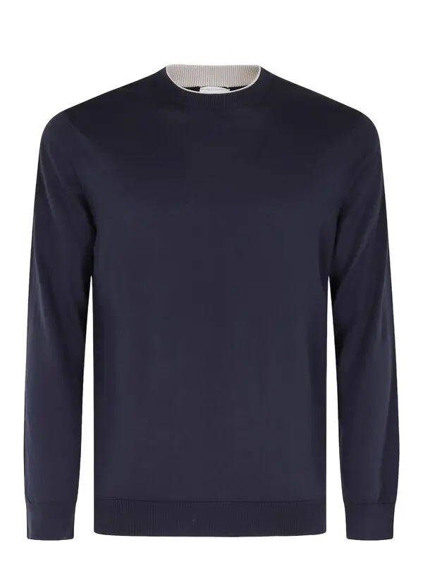 Eleventy Long-sleeved Knitwear - Black
